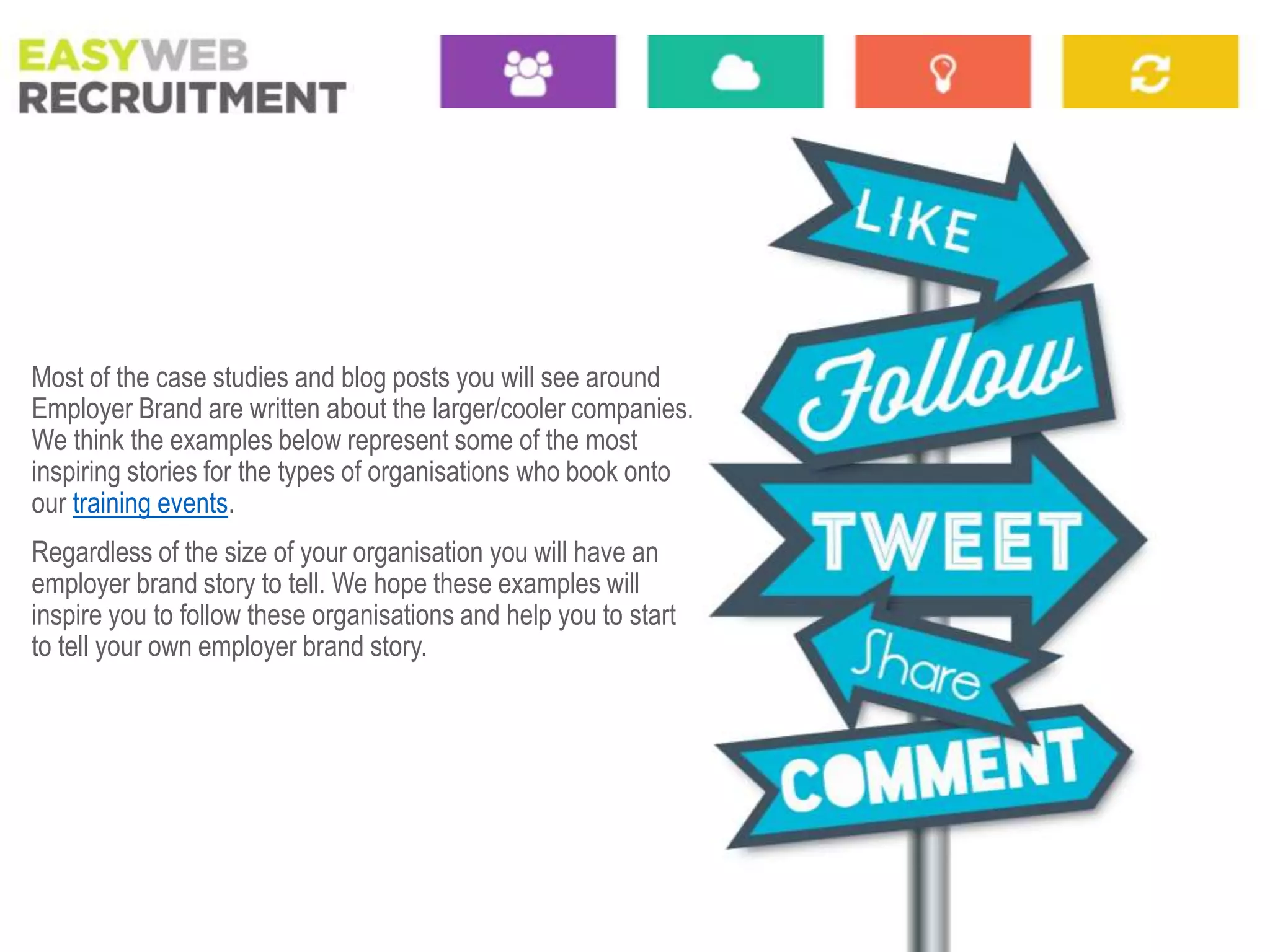 49 examples of Employer Brand storytelling | PPT