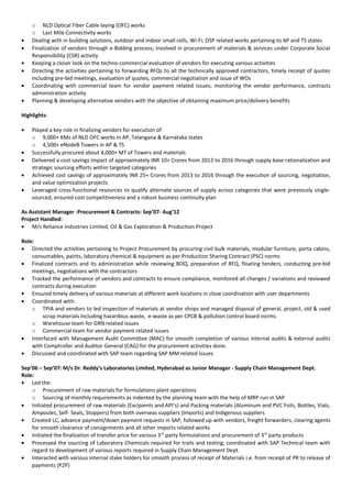 Resume_Suresh RNV | PDF