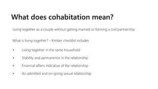 Cohabitation PowerPoint Presentation | PPTX