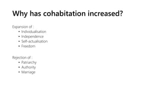Cohabitation PowerPoint Presentation | PPTX