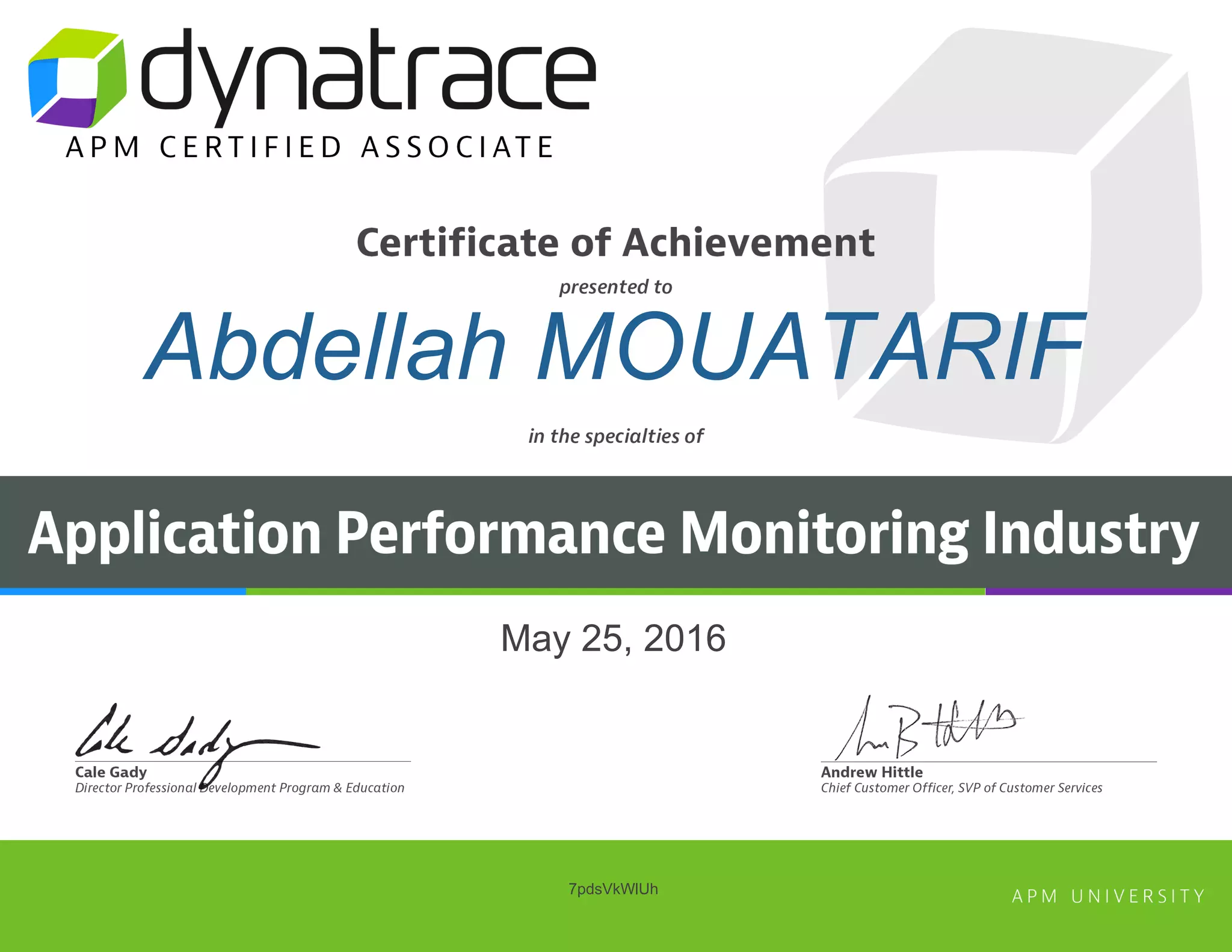 APM_Associate_Certificate | PPT