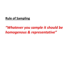 Training on sampling | PPTX