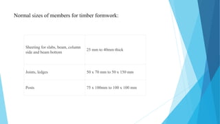 form work - Building construction necessities | PPT