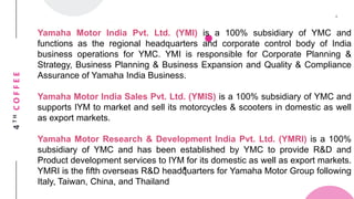 (49)introduction of yamaha motors ppt hari master piece | PPT