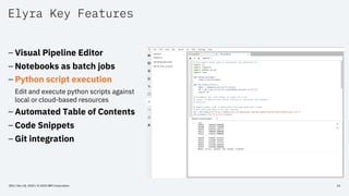 Building Notebook-based AI Pipelines with Elyra and Kubeflow | PPT