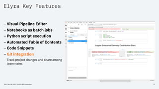 Building Notebook-based AI Pipelines with Elyra and Kubeflow | PPT