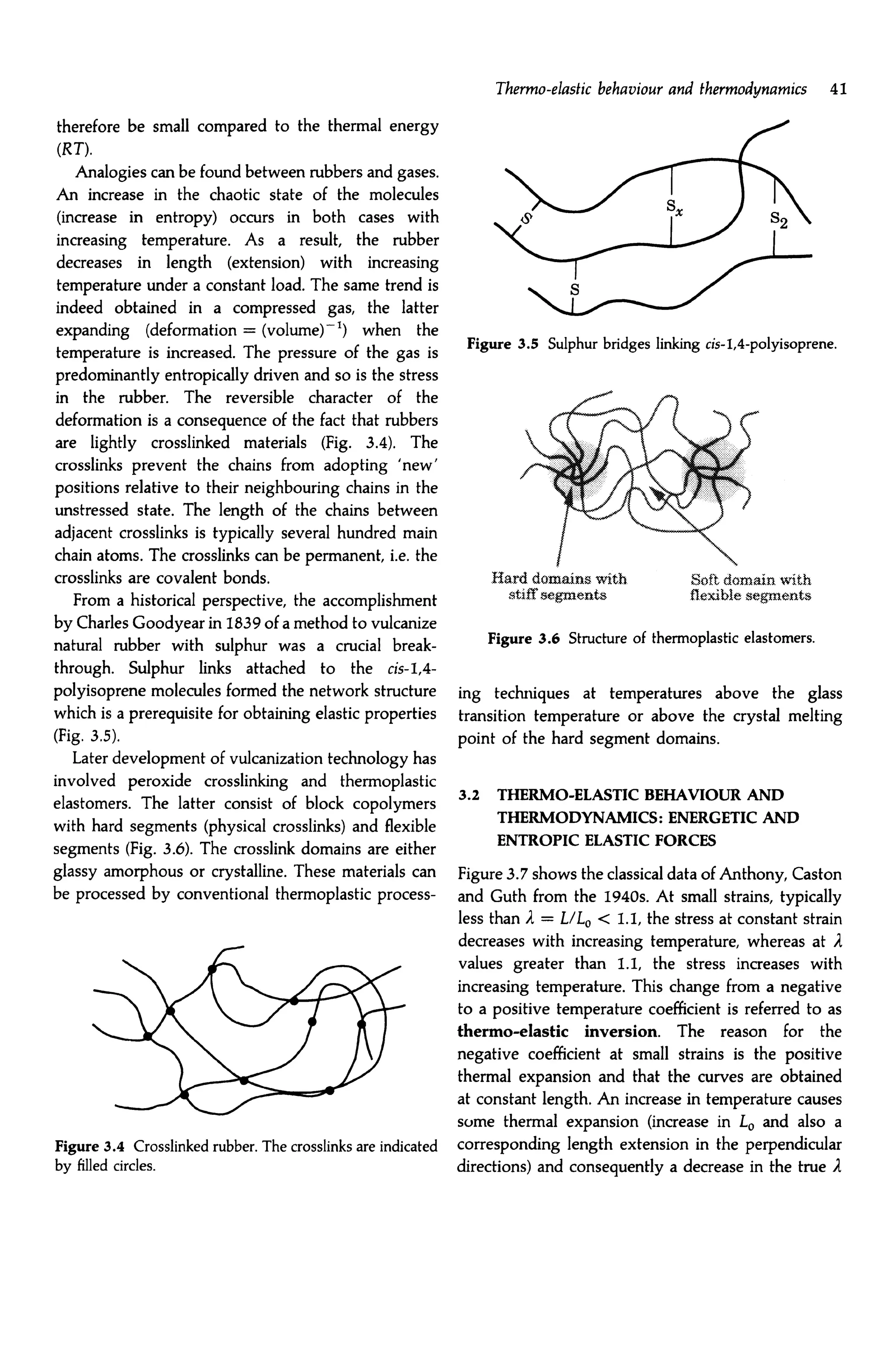 the rubber elastic state - polymer physics | PDF