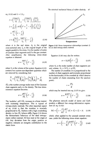 the rubber elastic state - polymer physics | PDF