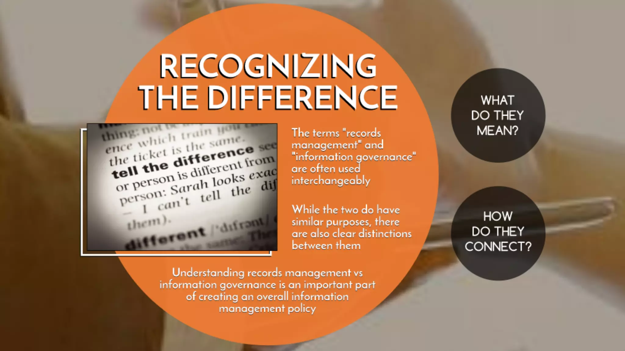 Information Governance vs Records Management | PDF