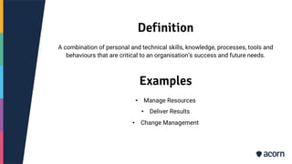 Skill vs Capability vs Competency | PDF