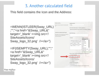 SharePoint Lesson #49: Linked icons in lists | PDF | Technology & Computing
