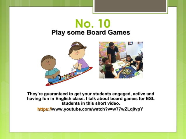 49 ways to make your esl speaking class awesome | PPT | Parenting ...