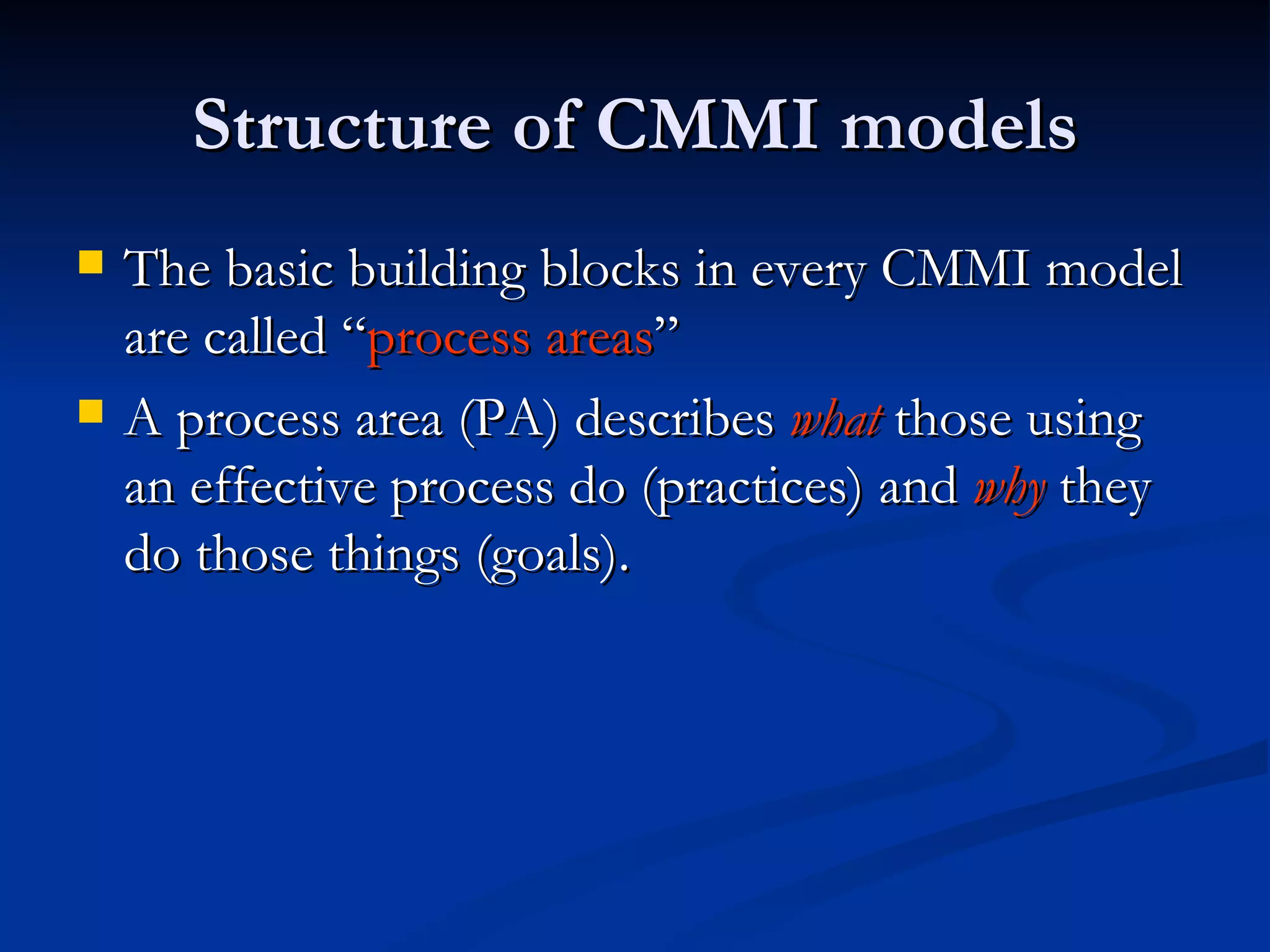 4-CMMI Process Area Components | PPT