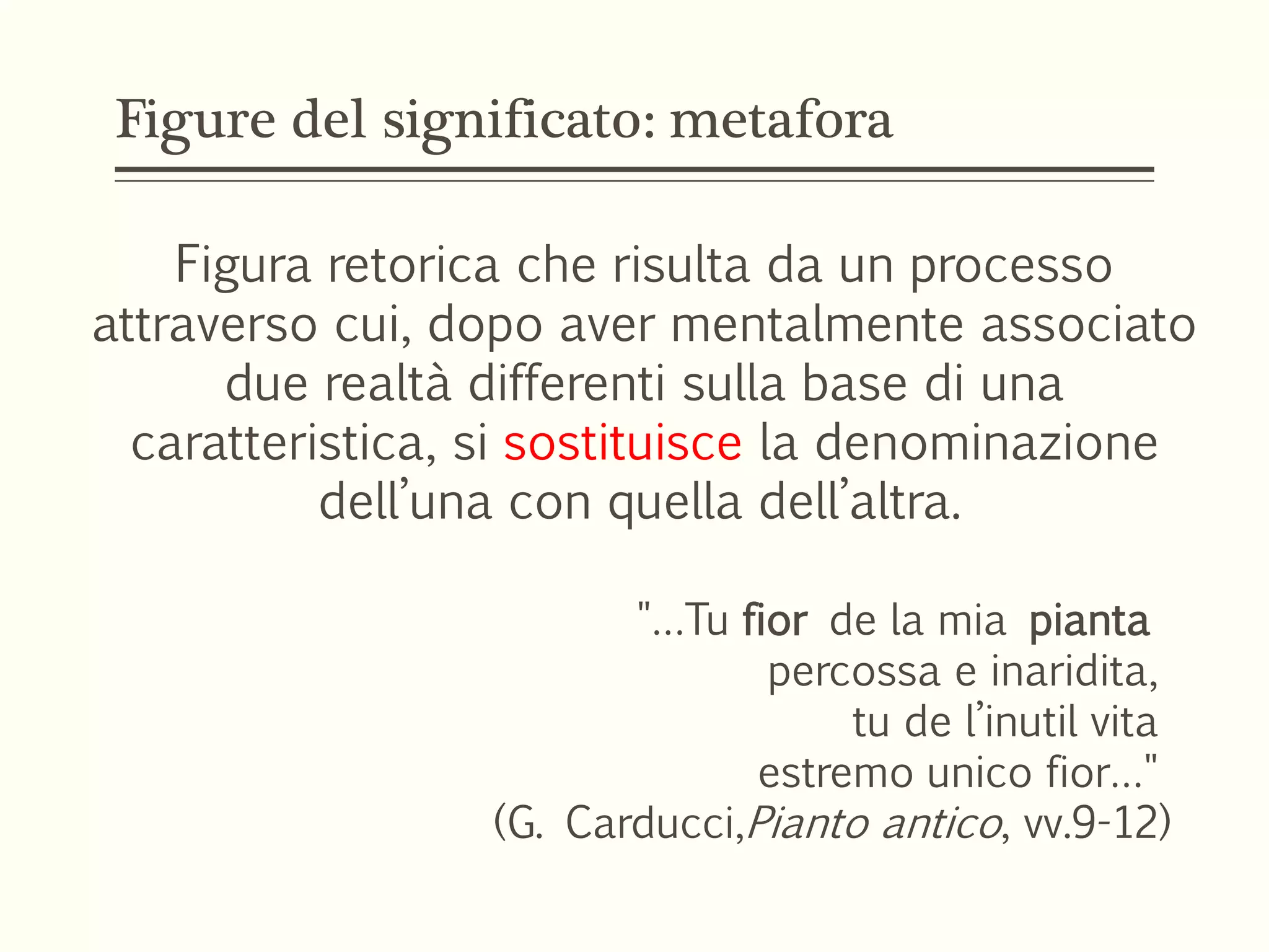 Figure retoriche | PPT