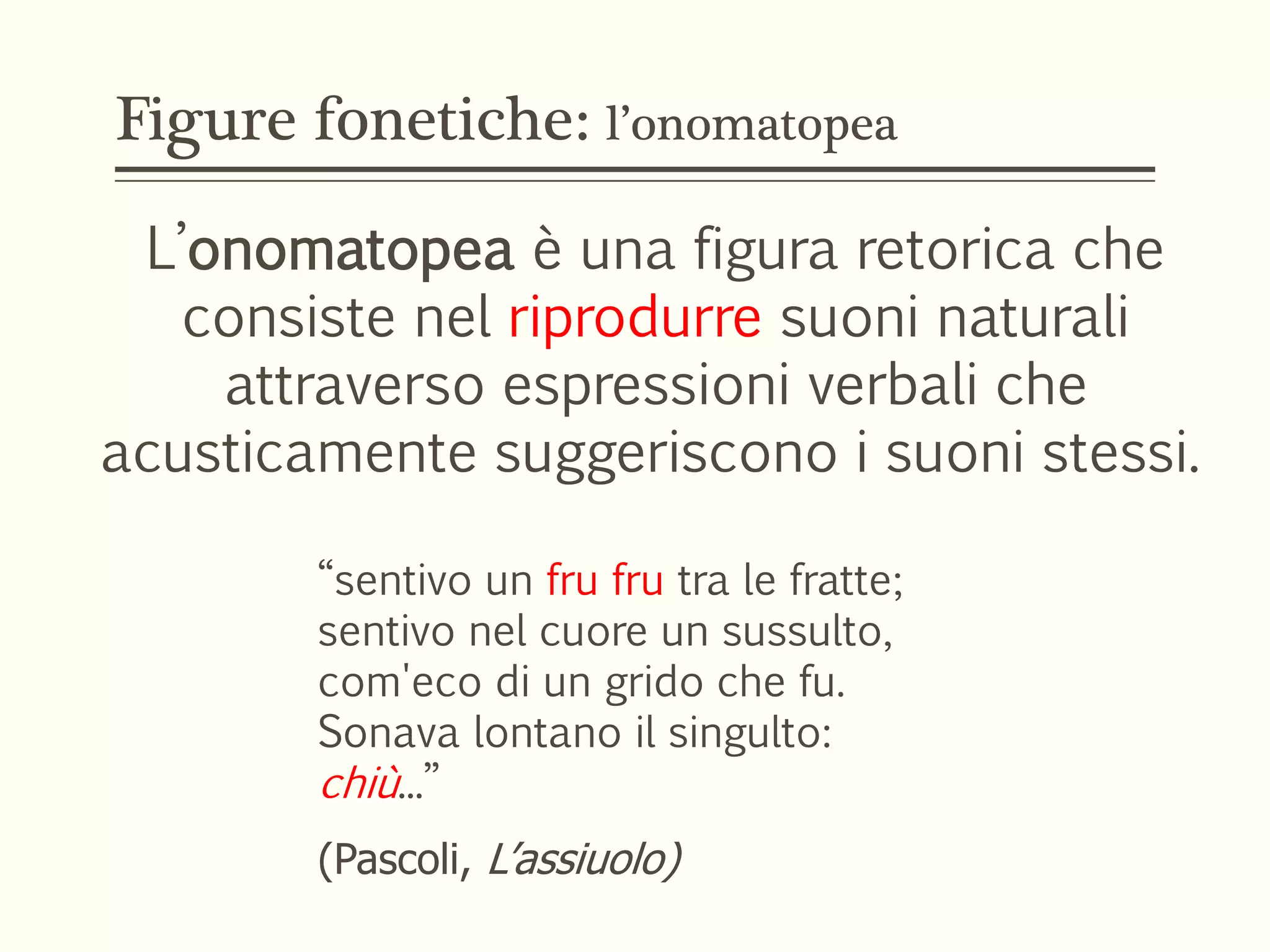 Figure retoriche | PPT