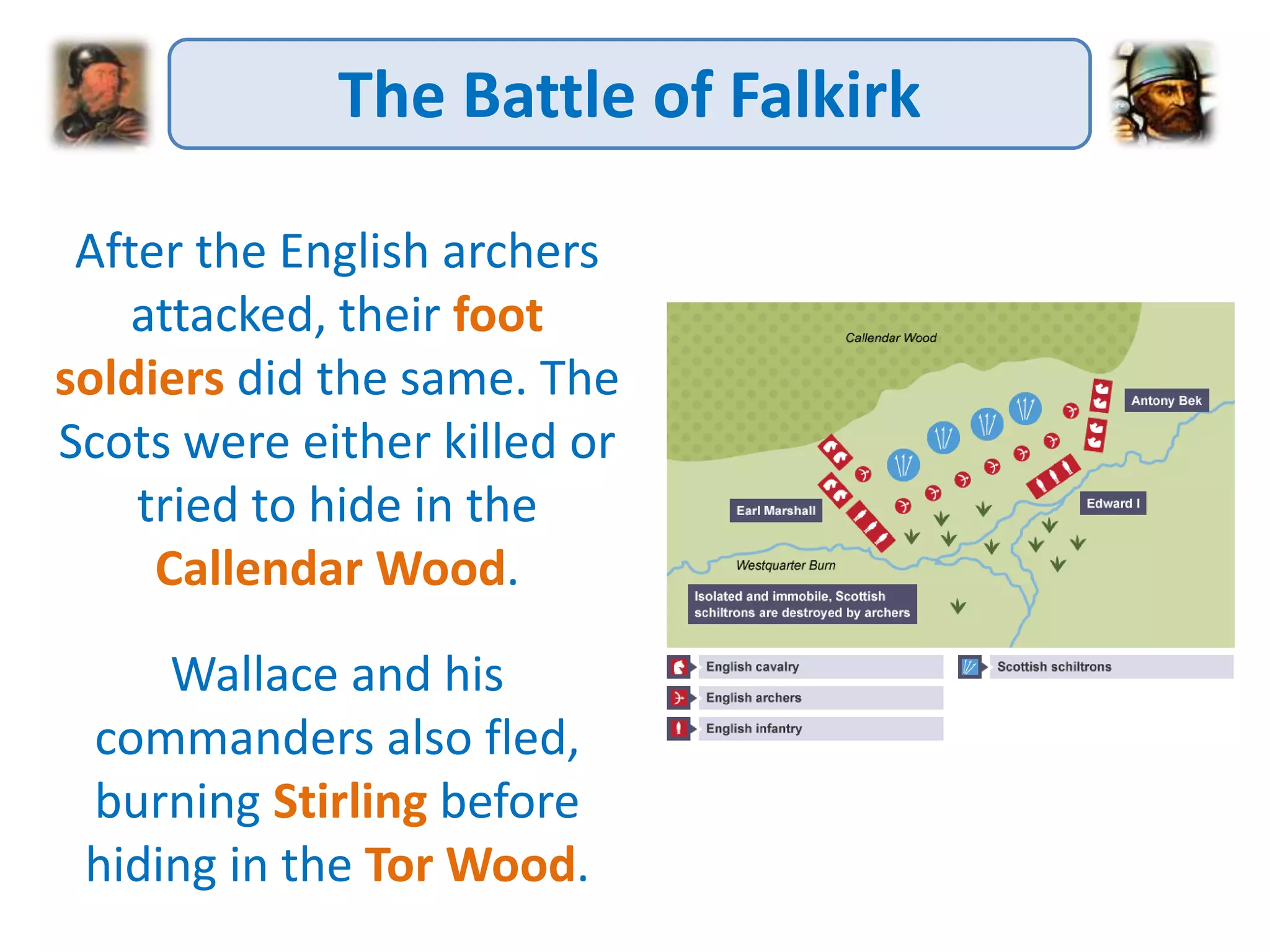Scottish Wars of Independence - the battle of falkirk | PPTX