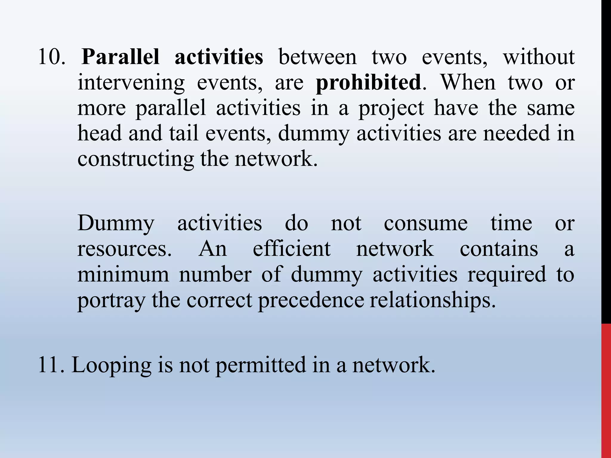 4 a. Project management - network analysis | PPTX