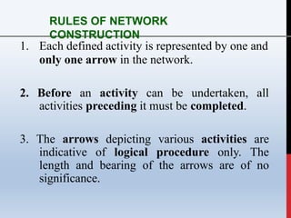 4 a. Project management - network analysis | PPT