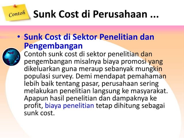 Sunk Costs vs Future Cost _Training "COST BENEFIT Analysis (CBA)". | PPT