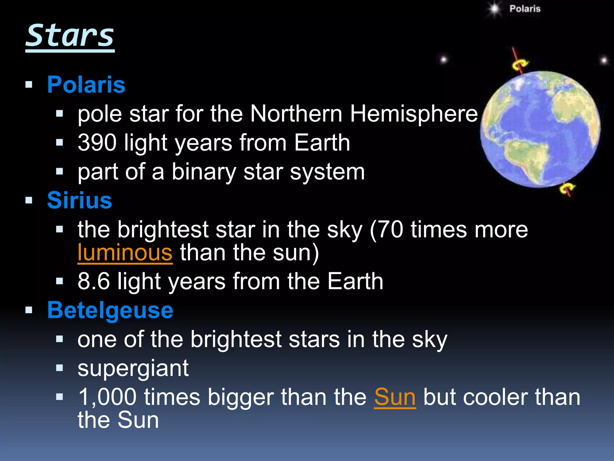 Grade 6 Space Unit - Celestial Objects in Space | Alex Noudelman | PPT ...