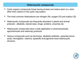Structure, Classification, and Biological Importance of Heterocyclic ...