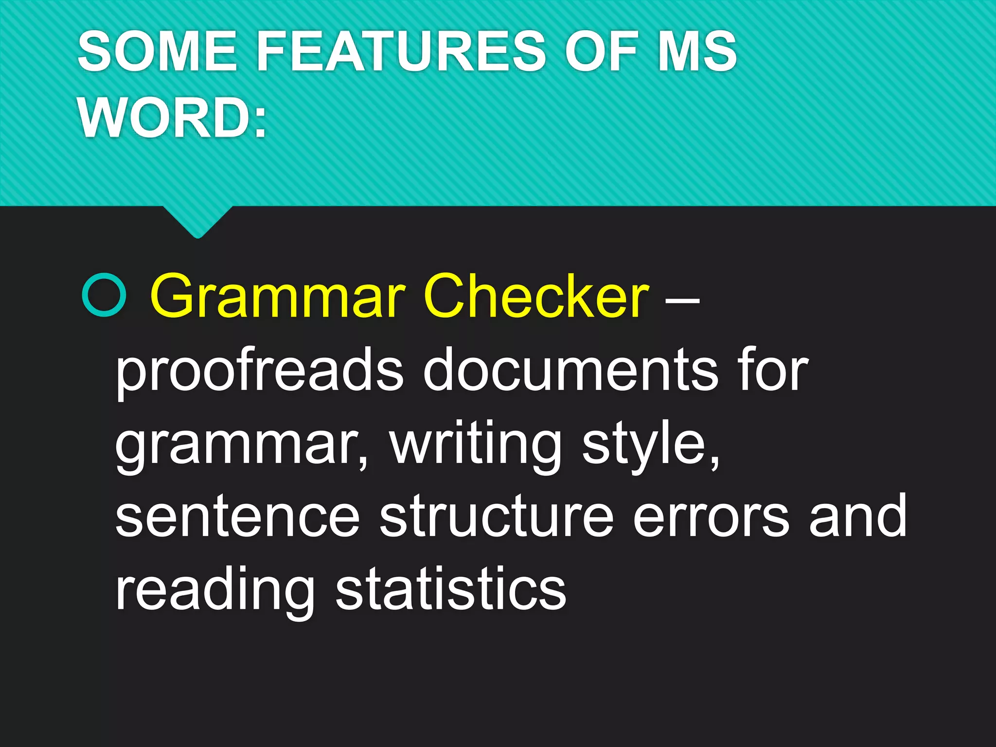 Advanced Word Processing Skills - Empowerment Technologies | PPTX