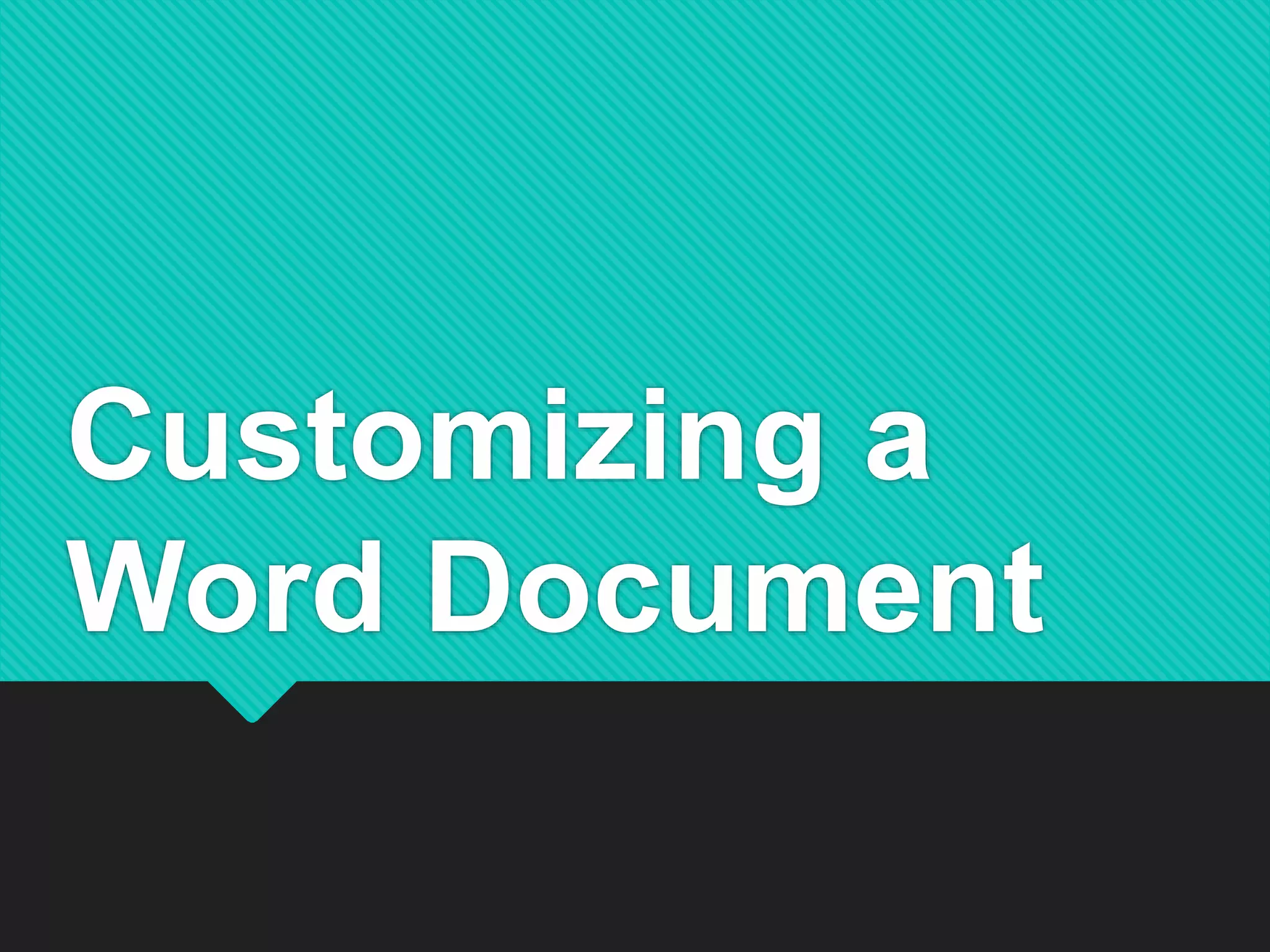 Advanced Word Processing Skills - Empowerment Technologies | PPTX