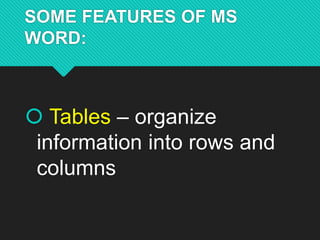 Advanced Word Processing Skills - Empowerment Technologies | PPTX