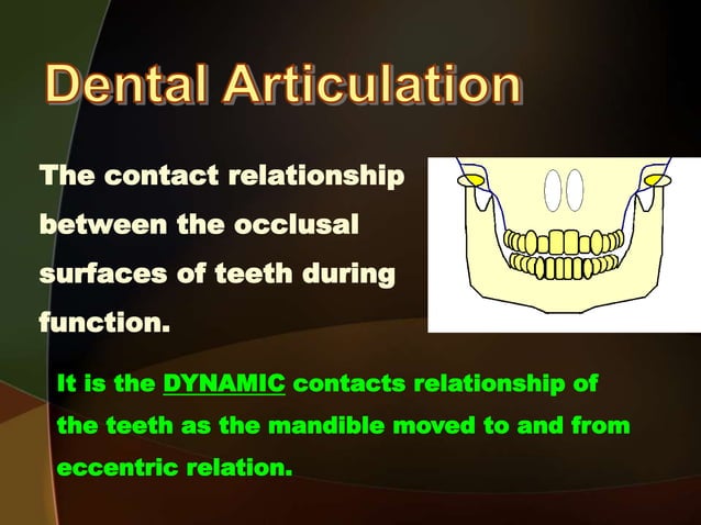 4 a - Introduction - jaw relation | PPT