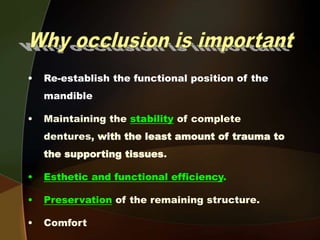 Jaw Relation Record - introduction jaw relation | PPT