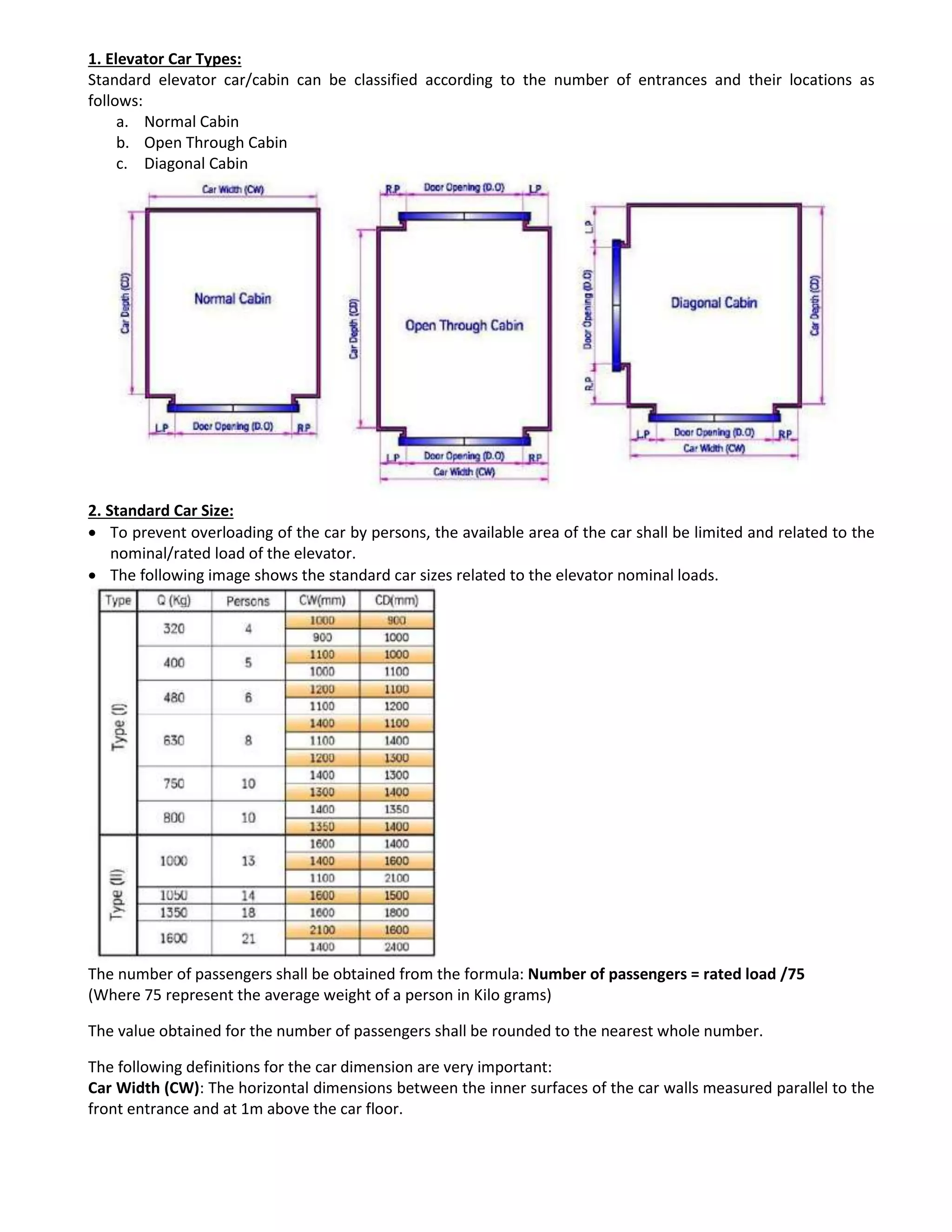 Elevators - Notes | DOCX