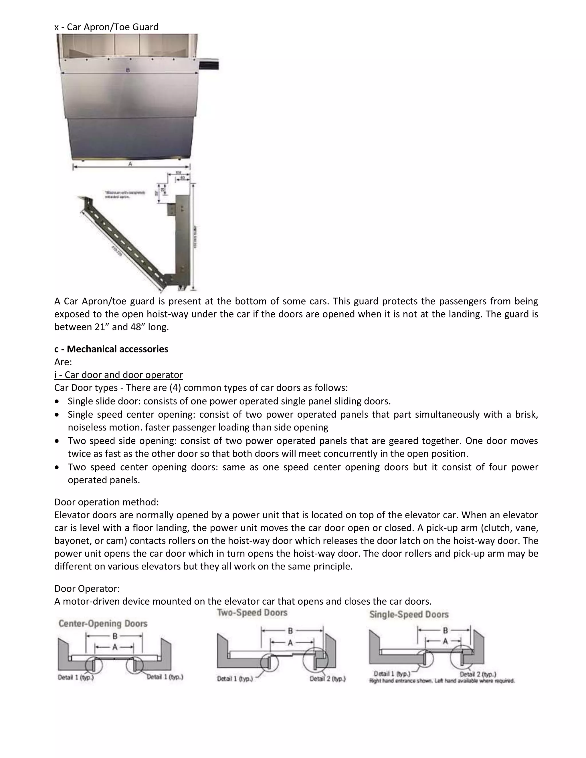 Elevators - Notes | DOCX