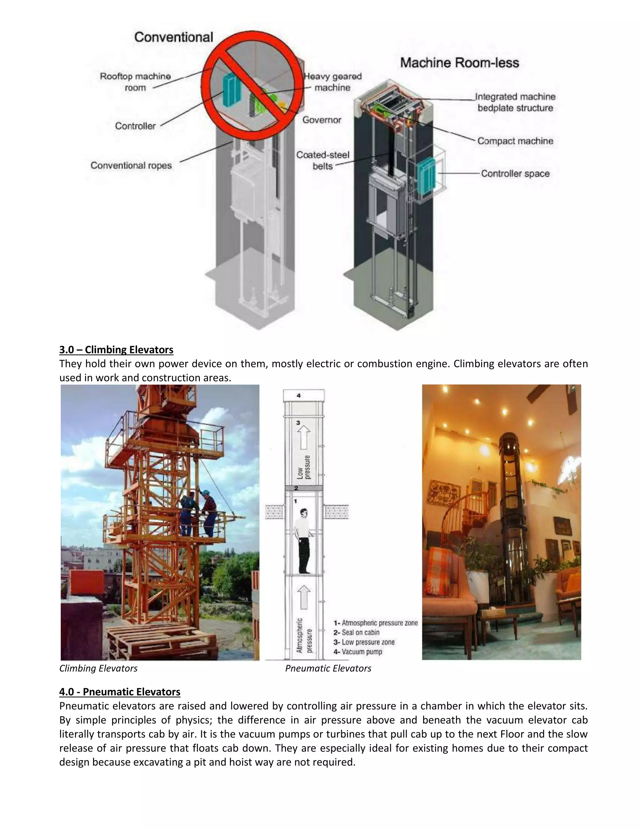 Elevators - Notes | DOCX