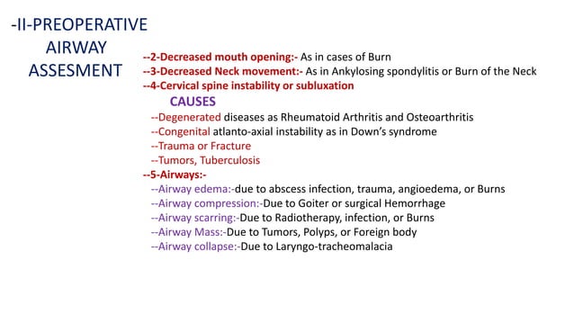 airway assessment part-1-Anesthesia | PDF | Ear, Nose and Throat ...