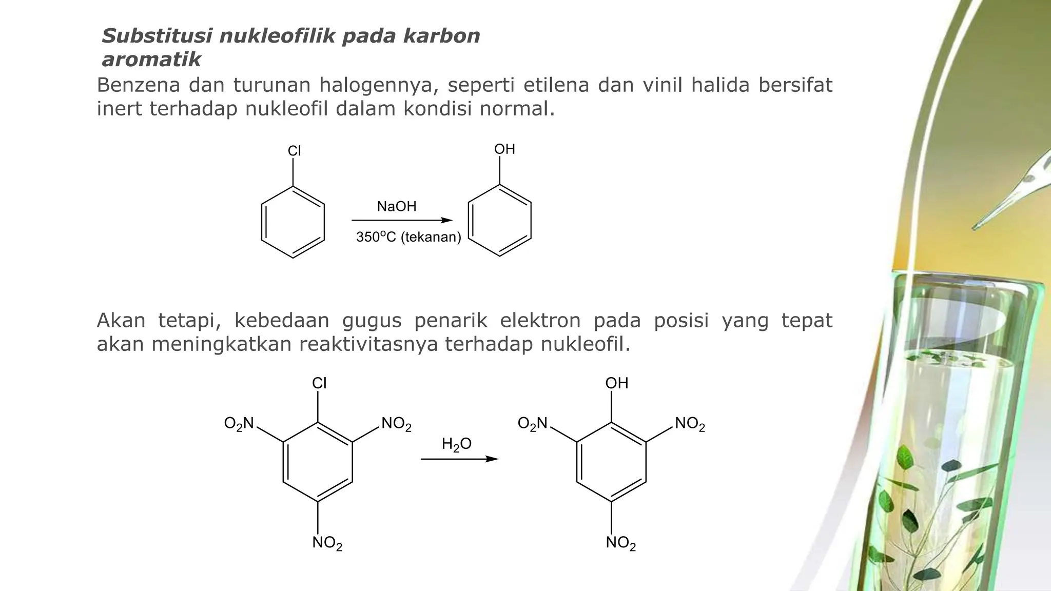 reaksi substitusi dalam kimia organik | PPTX