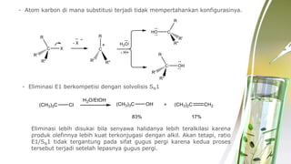 reaksi substitusi dalam kimia organik | PPTX
