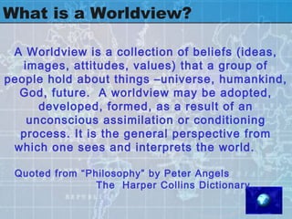 Worldview Questions | PPT