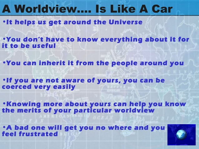 Worldview Questions | PPT