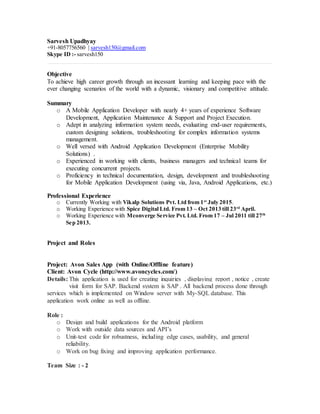 Sarvesh Upadhyay | DOCX