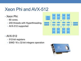 Register Sort Xeon Phi final | PPT
