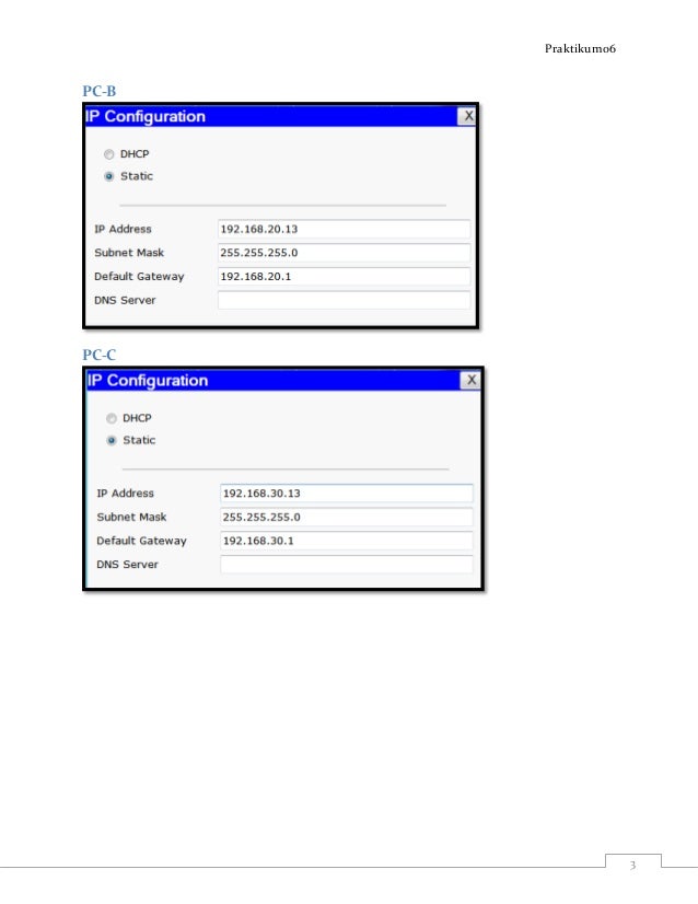 Static & Dynamic Routing