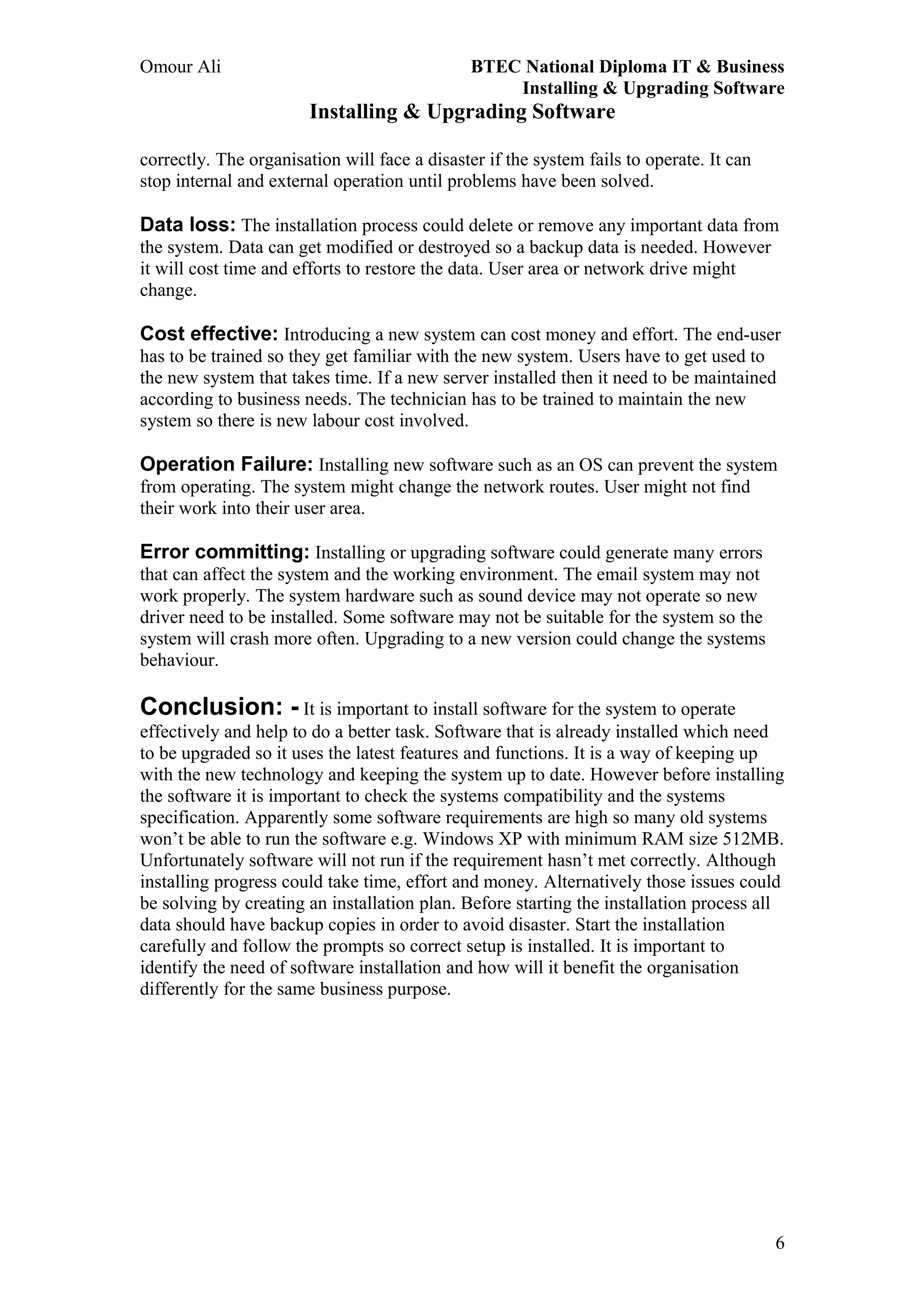 Installing & Upgrading Software | DOC