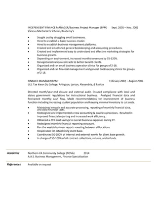 Matt, Mateo, LaMarche Final | PDF | Business Administration | Business