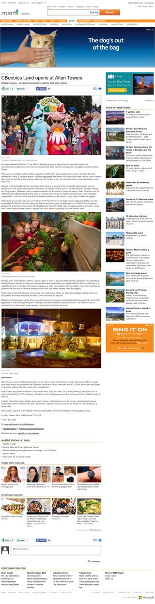 CBeebies Land review | PDF