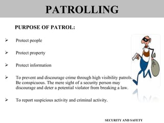 PATROLLING | PPT