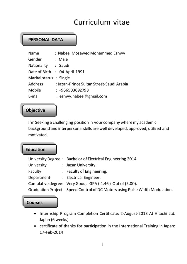 My cv | DOCX
