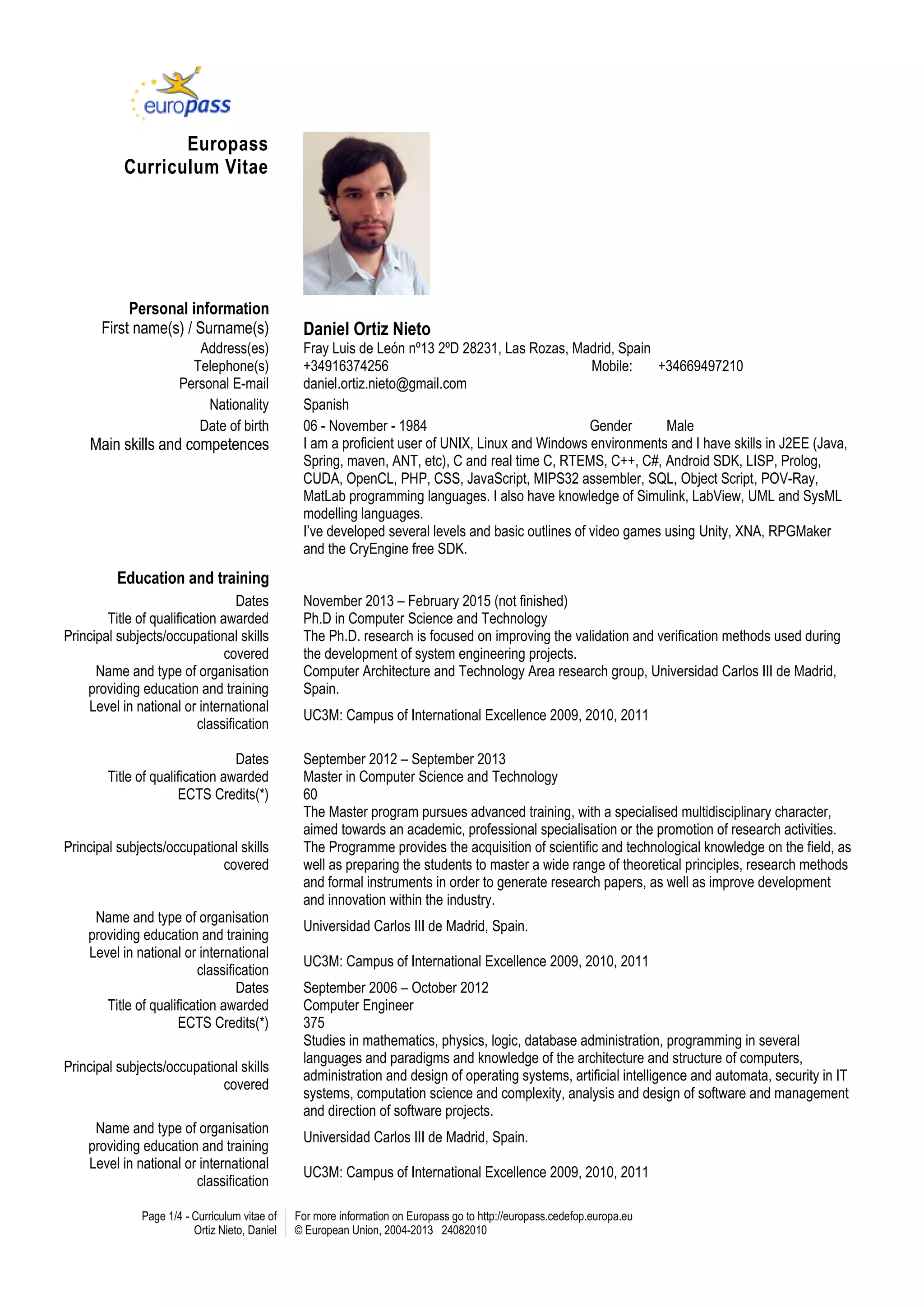 Curriculum_vitae_Daniel_Ortiz_en_Apr16 | PDF