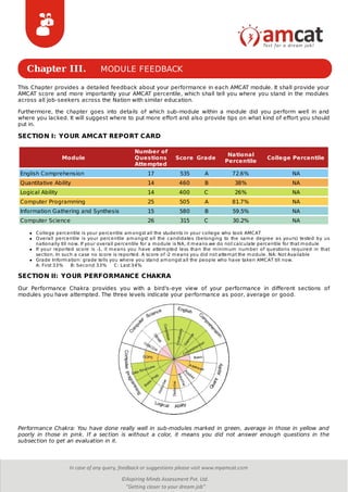 Amcat Certificate | PDF