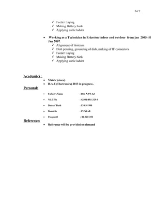 HAQ NAWAZ CV (1) (1) | DOC