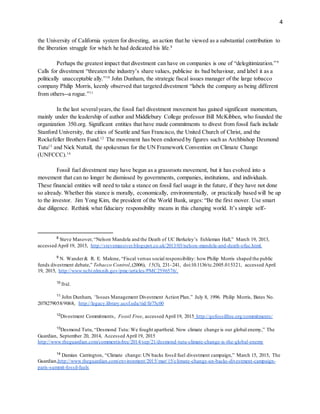 DivestmentProposalApril202015 | PDF